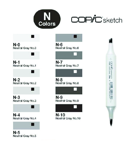 Editora Crás - Avulsas Copic Sketch